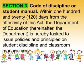 REPORT ON STUDENTS DISCIPLINE.ppt