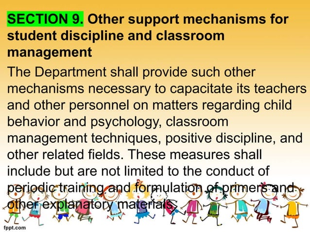 REPORT ON STUDENTS DISCIPLINE.ppt
