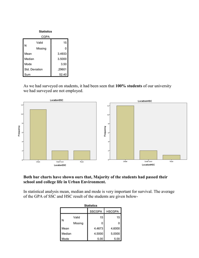 Report on students' socio-economic background | PDF