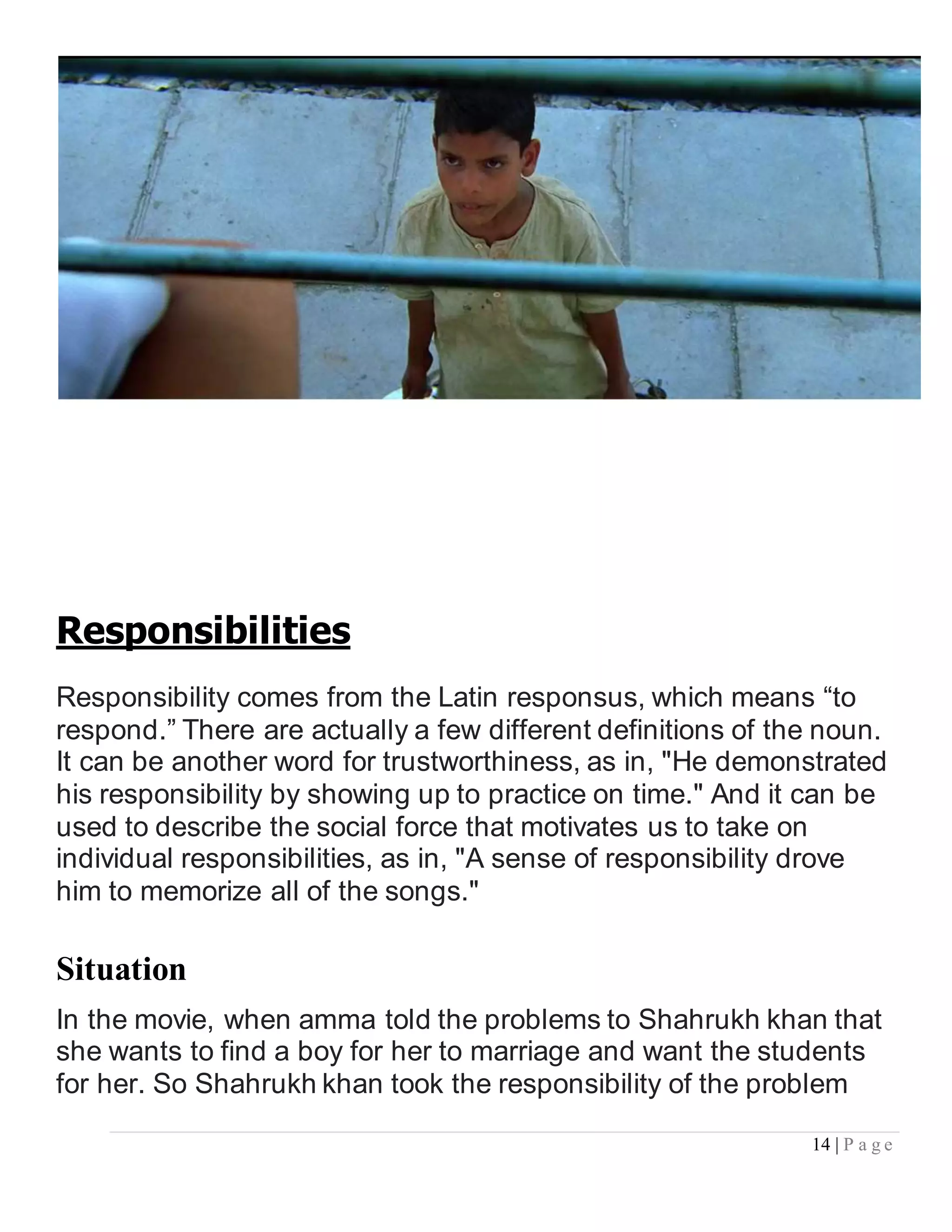 Report on swades of rahul | DOCX