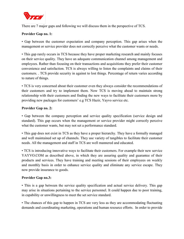 Report on TCS Pakistan/Bahawalpur | PDF