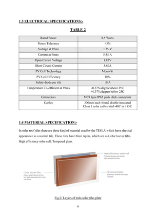 Report on tesla solar roof | PDF