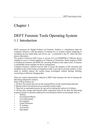 Report on forensics tools | PDF