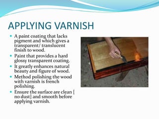 Report on varnish | PPTX