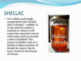 Report on varnish | PPTX