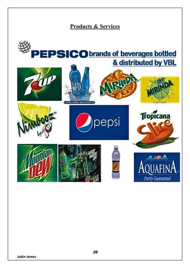 Report on 7UP REVIVE @ Varun beverages ltd, PepsiCo India | PDF ...