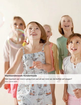 Apparel wishes of children around age 9 | PDF