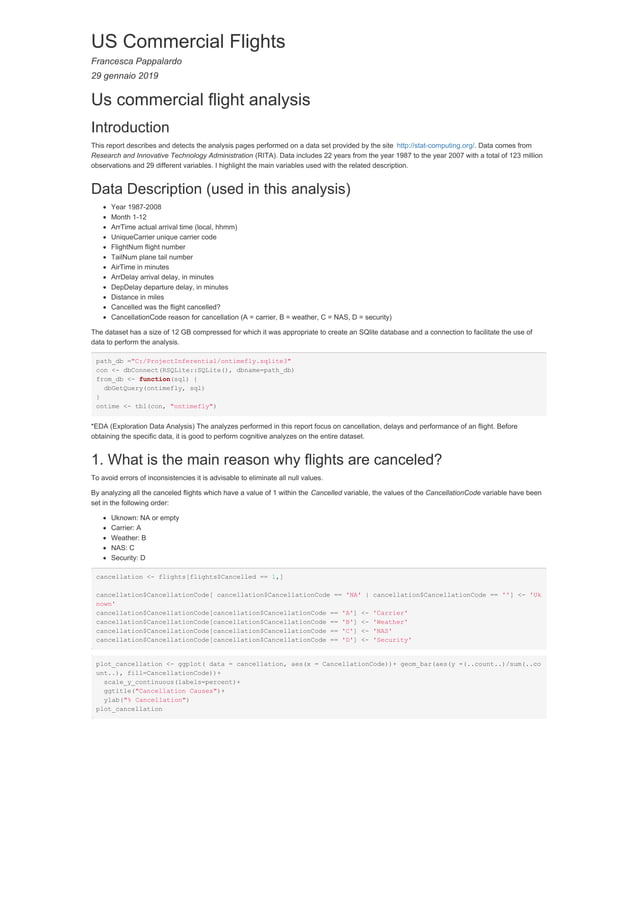 Report Statistical Analysis | PDF | Databases | Computer Software and Applications