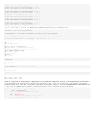 Report Statistical Analysis | PDF | Databases | Computer Software and Applications