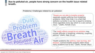 Report perception of air quality in india jan2021 | PPT