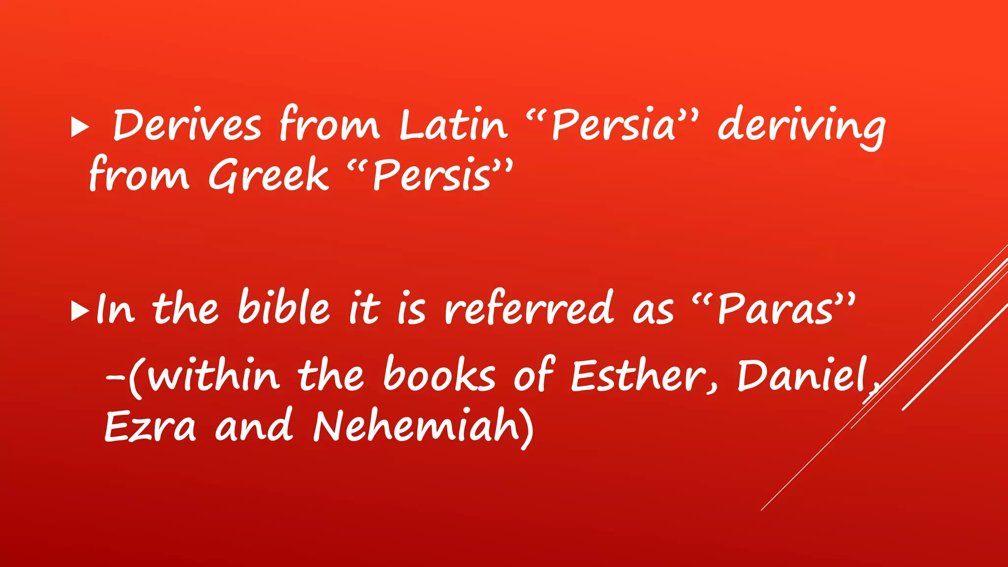 Persian/Iran literature | PPTX