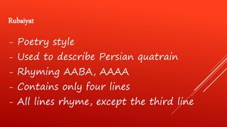 Persian/Iran literature | PPTX