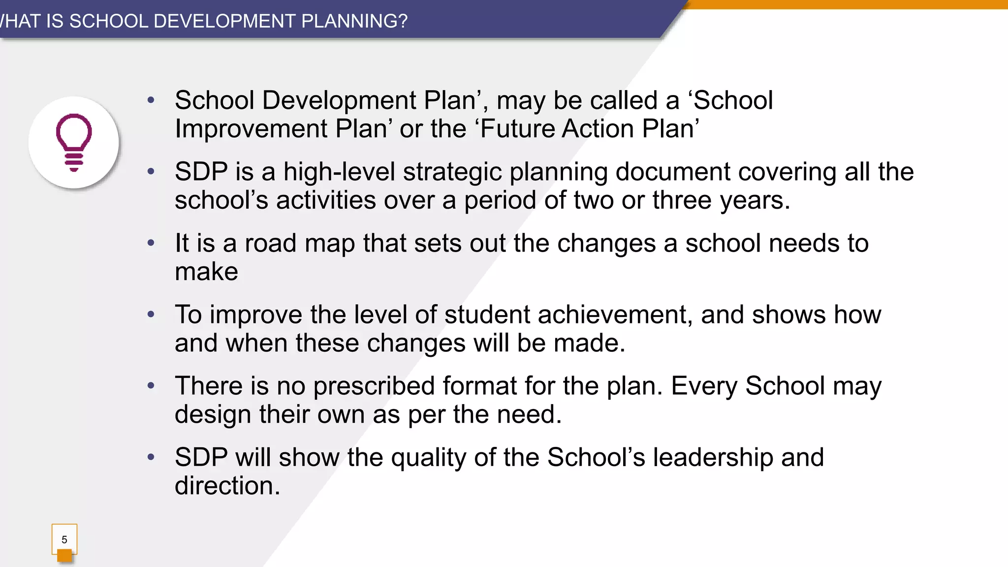 School Development Plan | PPTX