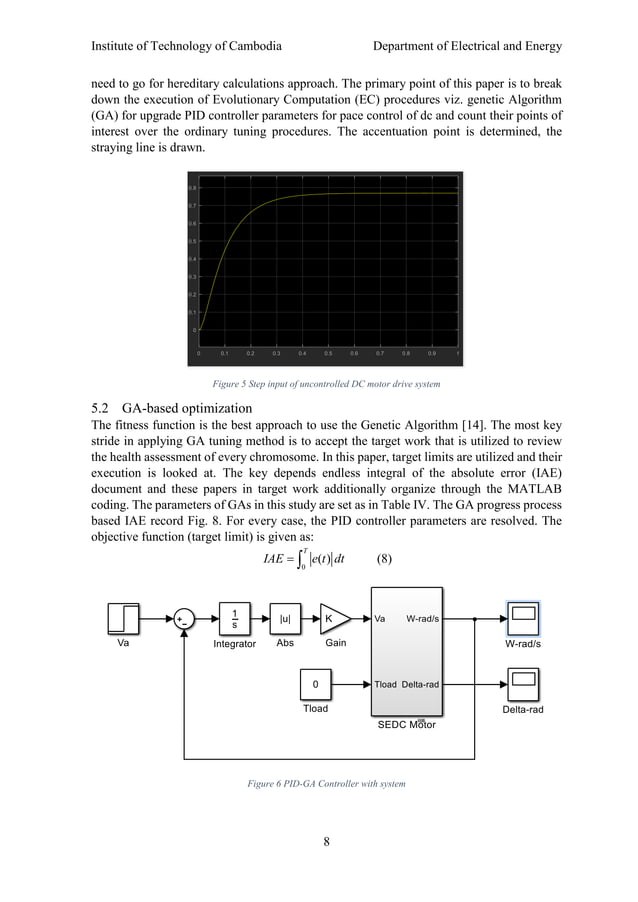 Report pid controller dc motor | PDF