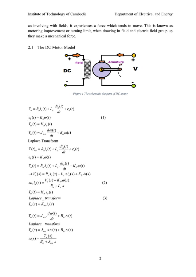 Report pid controller dc motor | PDF