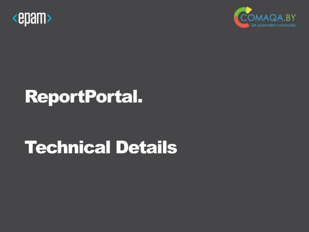 Report portal | PPT