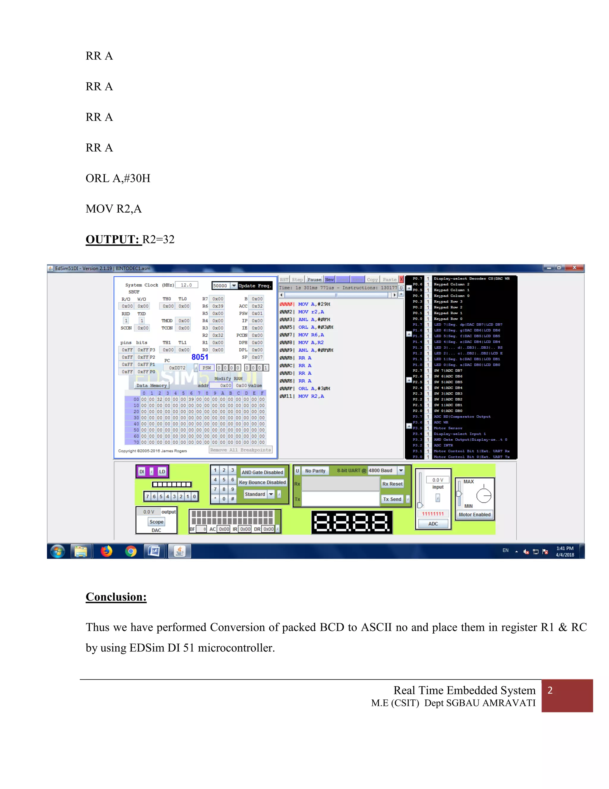 Real Time Embedded System | PDF