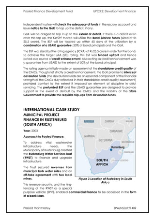 Pooled Finance Development Fund | PDF