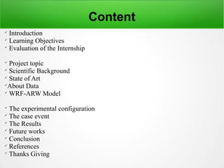 Internship Report Presentation | PDF