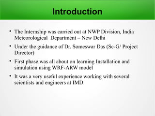 Internship Report Presentation | PDF