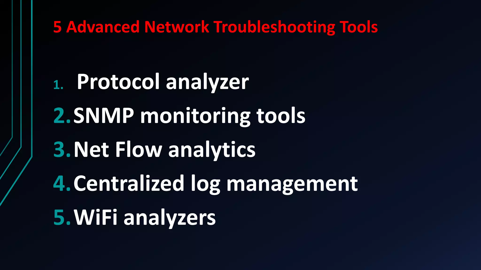 Network Troubleshooting | PPTX