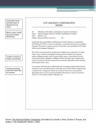 Recommendation Report Front Matter | PPTX