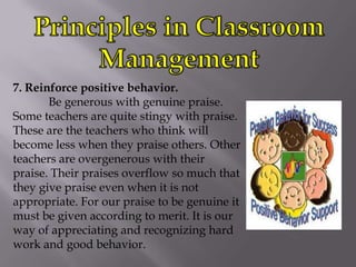 Report principles in teaching | PPT