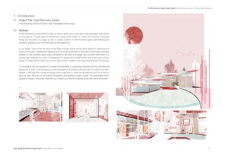 Architecture Design Project Report | PDF