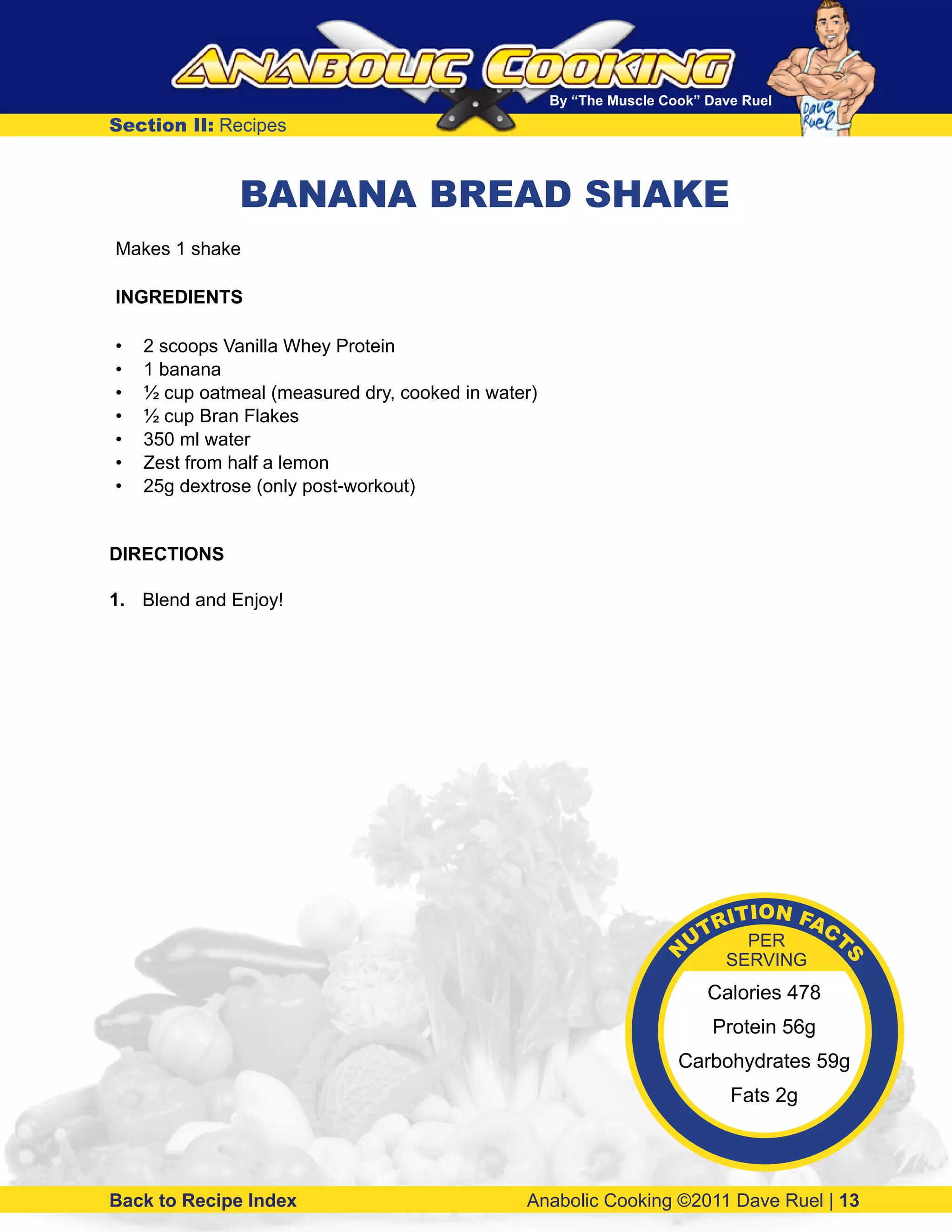 10 Muscle Building Recipes | PDF