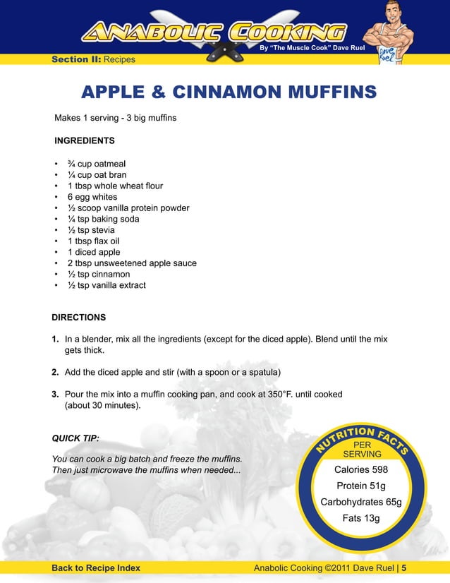 10 Muscle Building Recipes | PDF