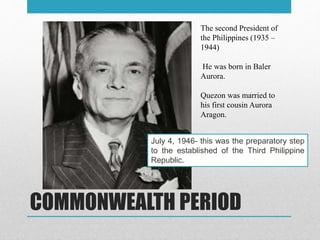 LEGAL BASIS OF EDUCATION: AMERICAN REGIME TO COMMONWEALTH PERIOD | PPTX