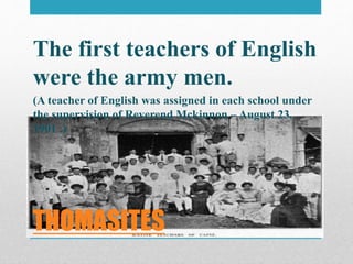 LEGAL BASIS OF EDUCATION: AMERICAN REGIME TO COMMONWEALTH PERIOD | PPTX