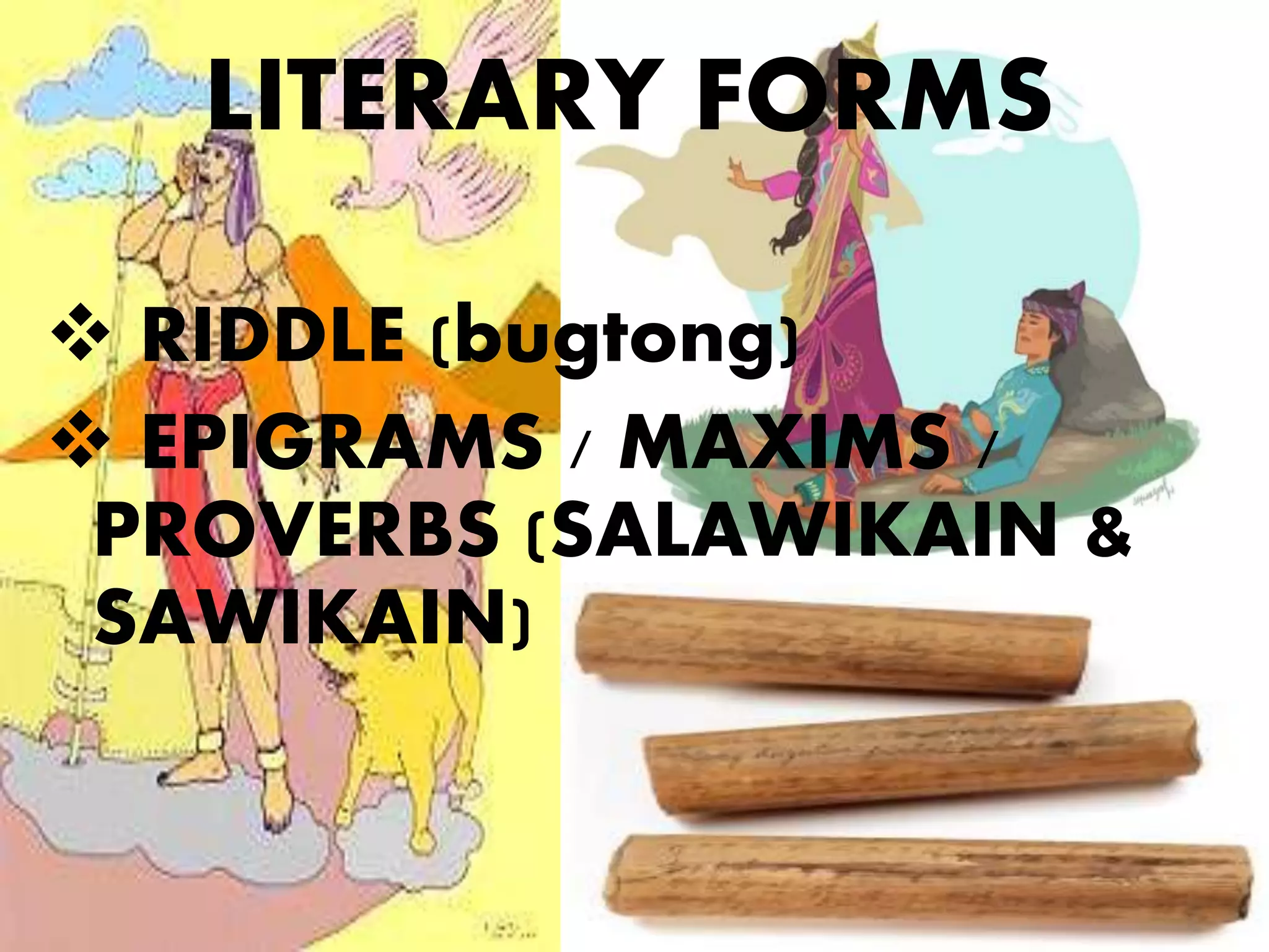 Literary History of the Philippines (Pre-Colonialism Period) | PPTX