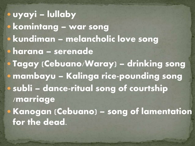 Literary History of the Philippines (Pre-Colonialism Period) | PPTX ...