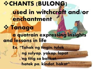 Literary History of the Philippines (Pre-Colonialism Period) | PPTX