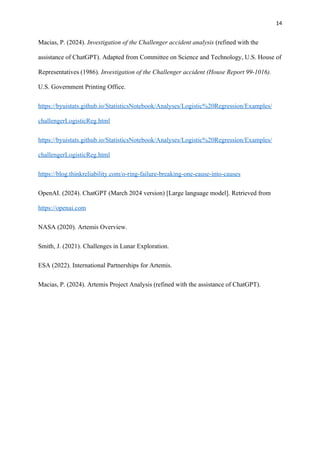 Risk Management Analysis of the Space Shuttle Challenger Disaster | DOCX