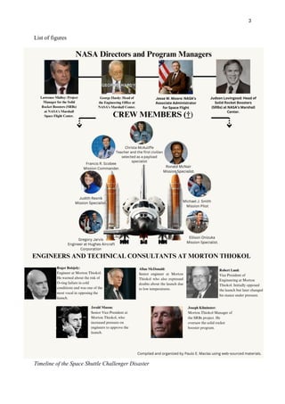 Risk Management Analysis of the Space Shuttle Challenger Disaster | DOCX