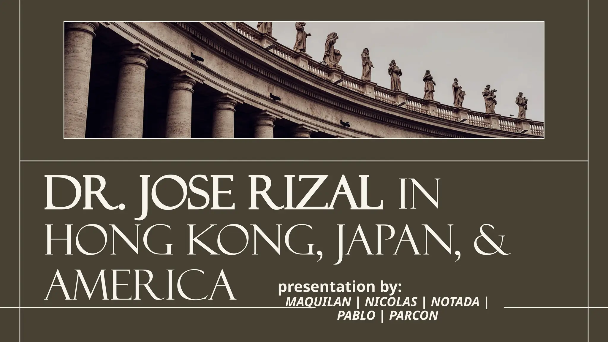 Dr. Jose Rizal Travel in Hong Kong, Japan, and America | PPTX