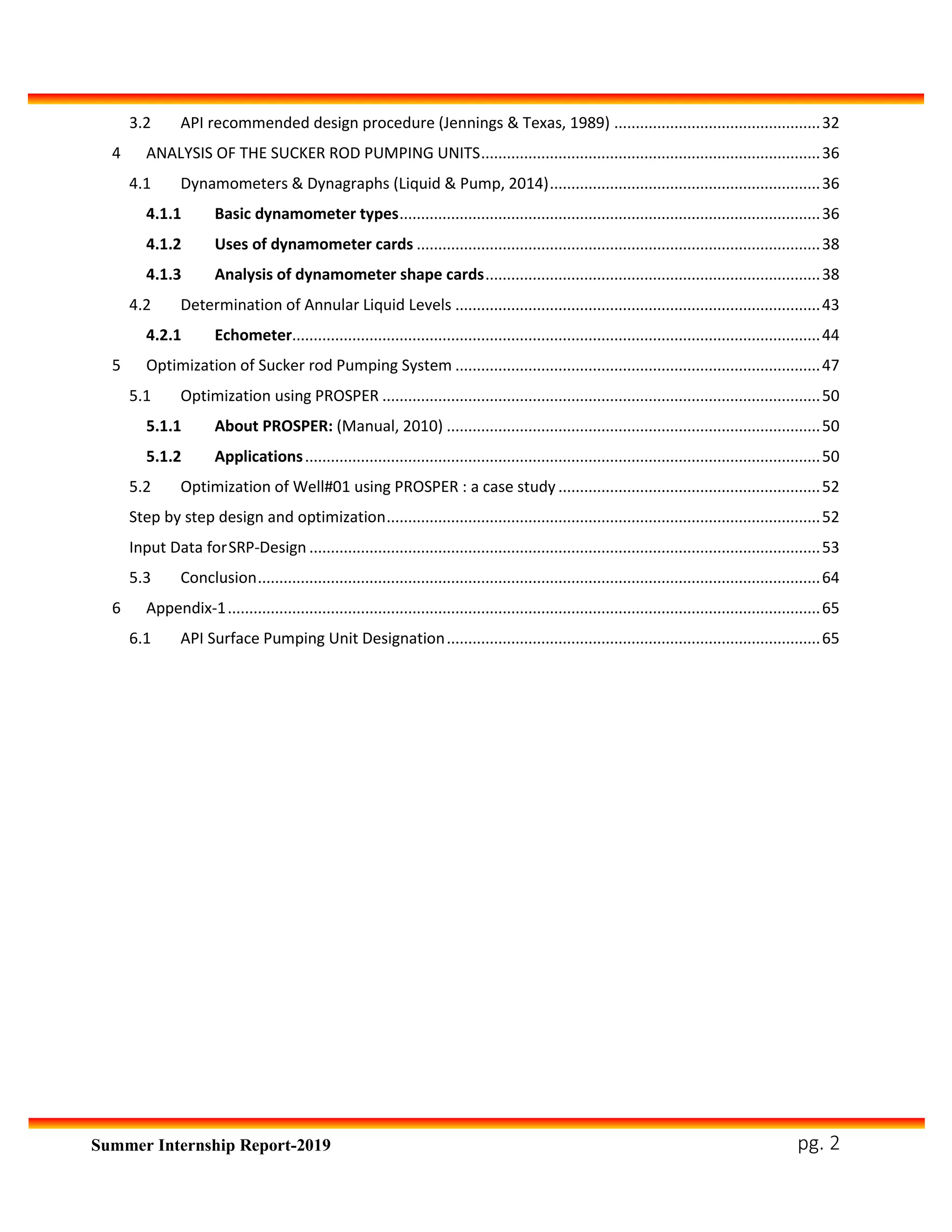 Production Optimization of SRP wells using PROSPER software | PDF