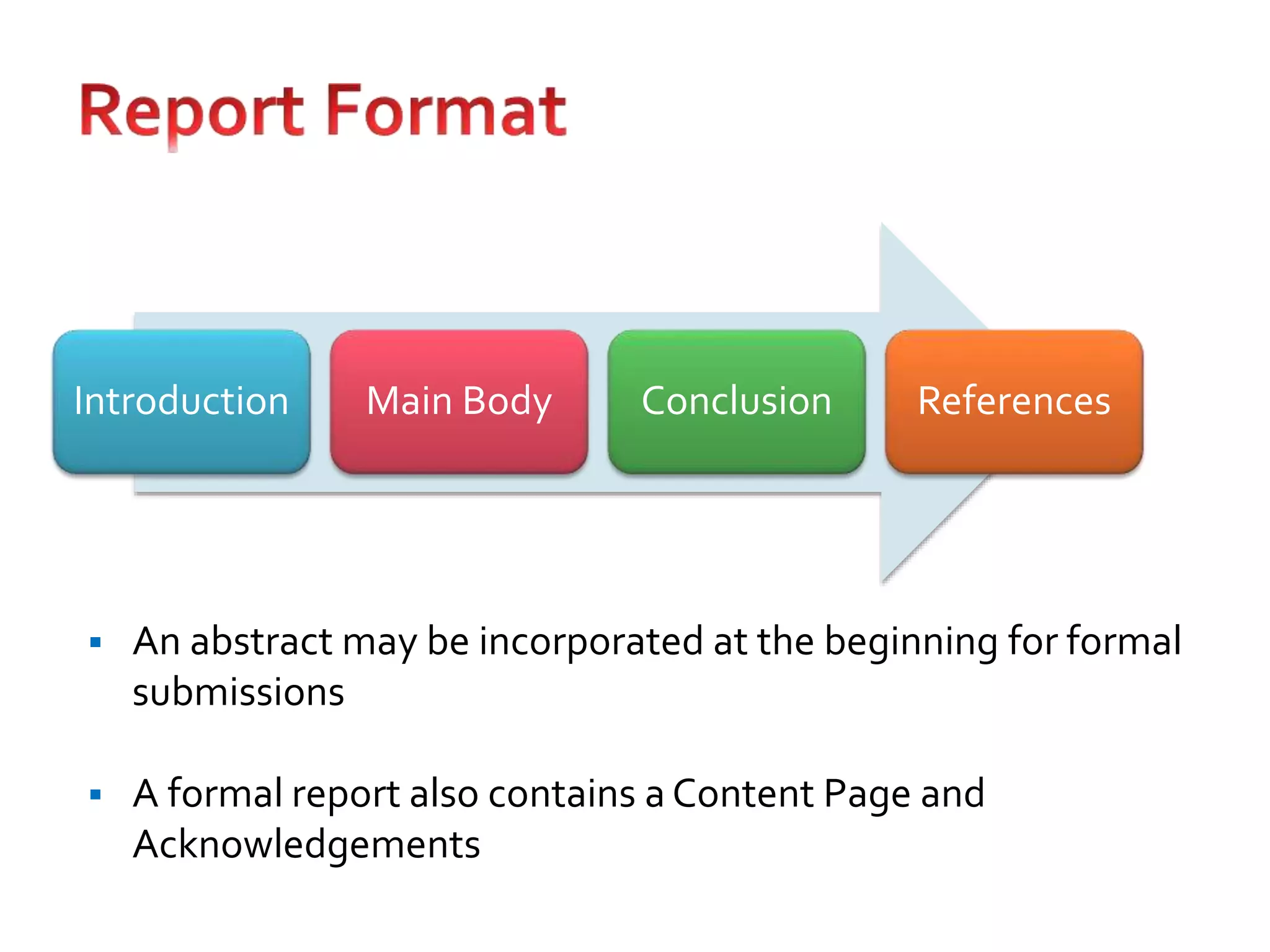 Report Writing | PPT