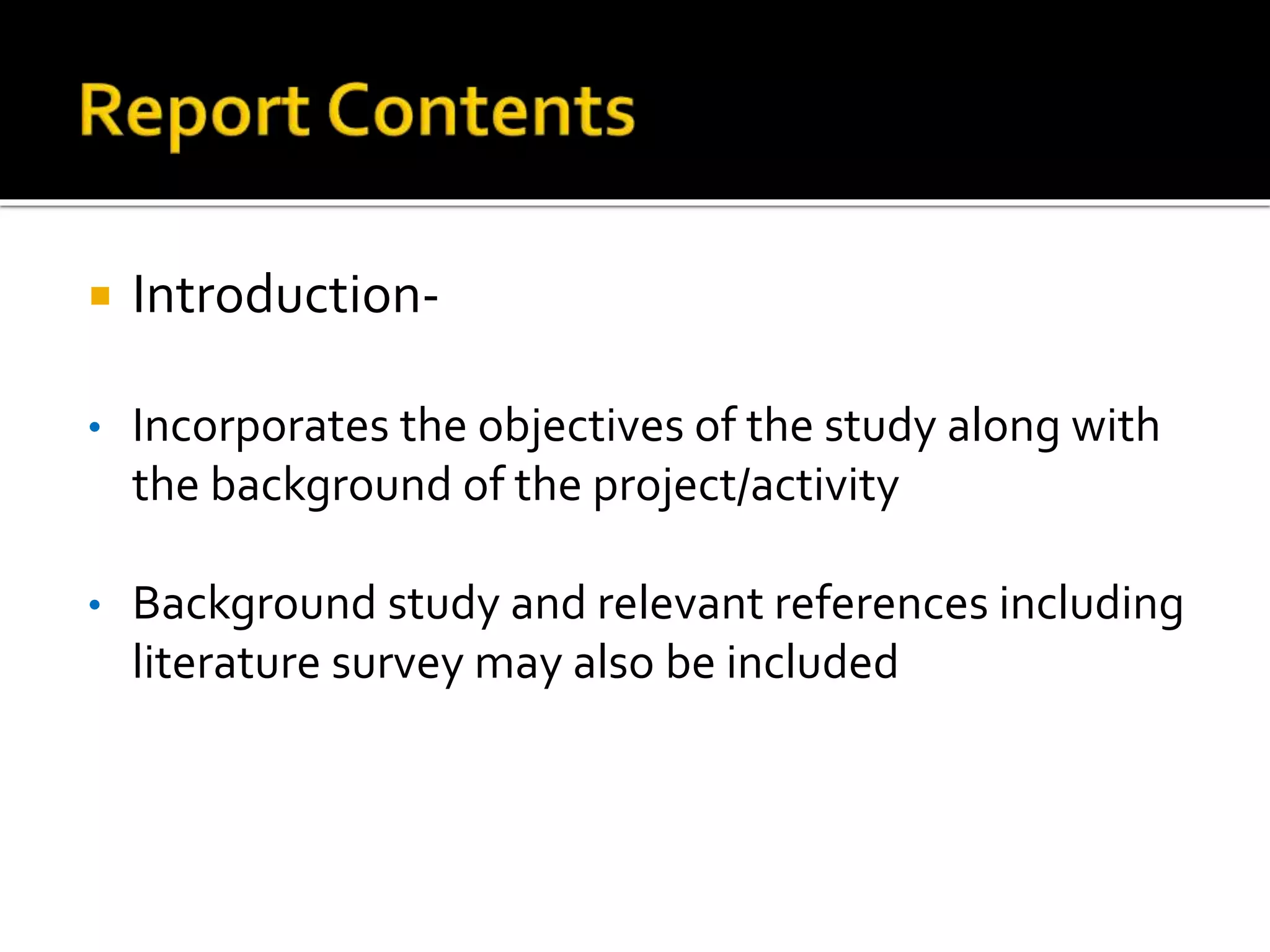 Report Writing | PPT