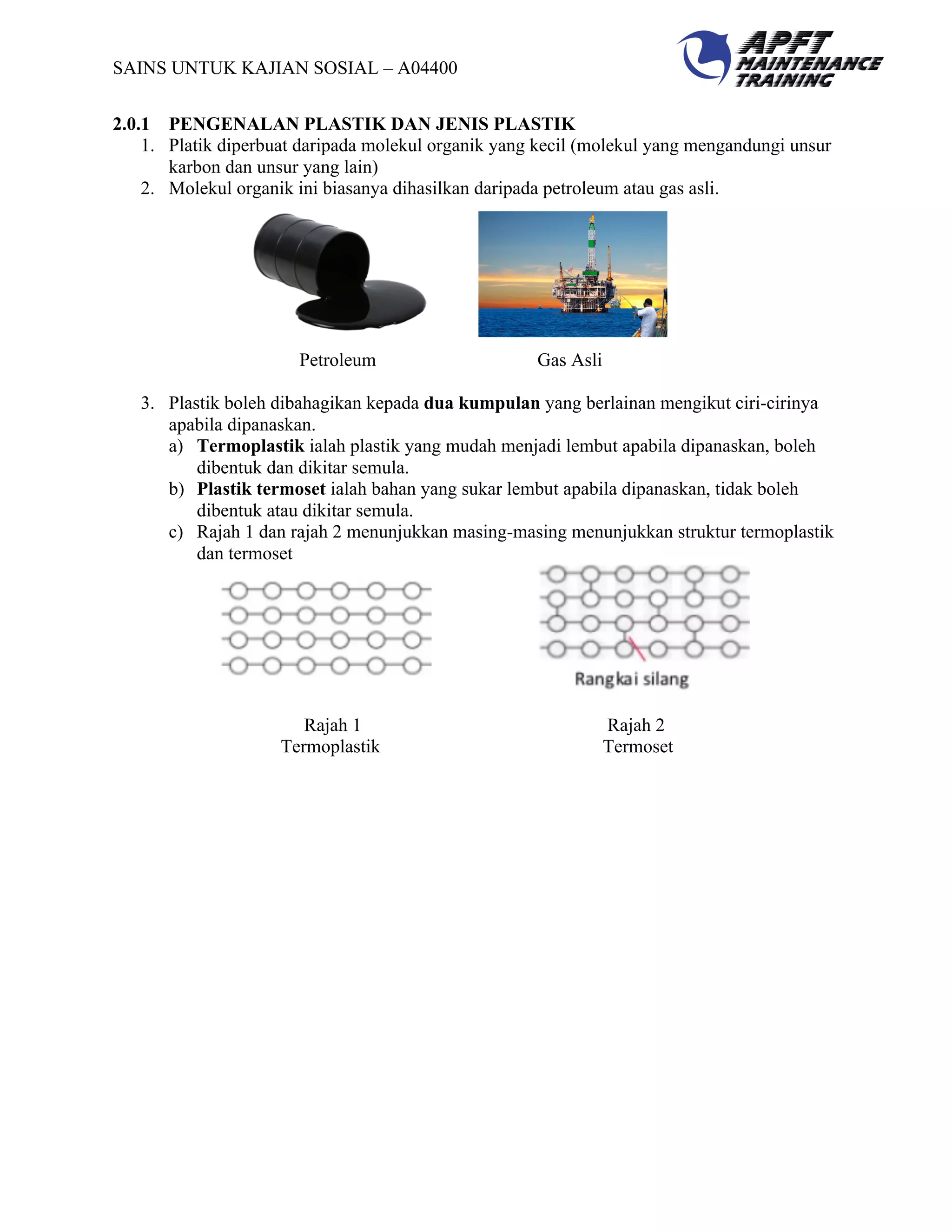 FOLIO BAB 7 PLASTIK TERMOSET | PDF