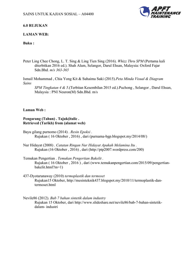 FOLIO BAB 7 PLASTIK TERMOSET | PDF