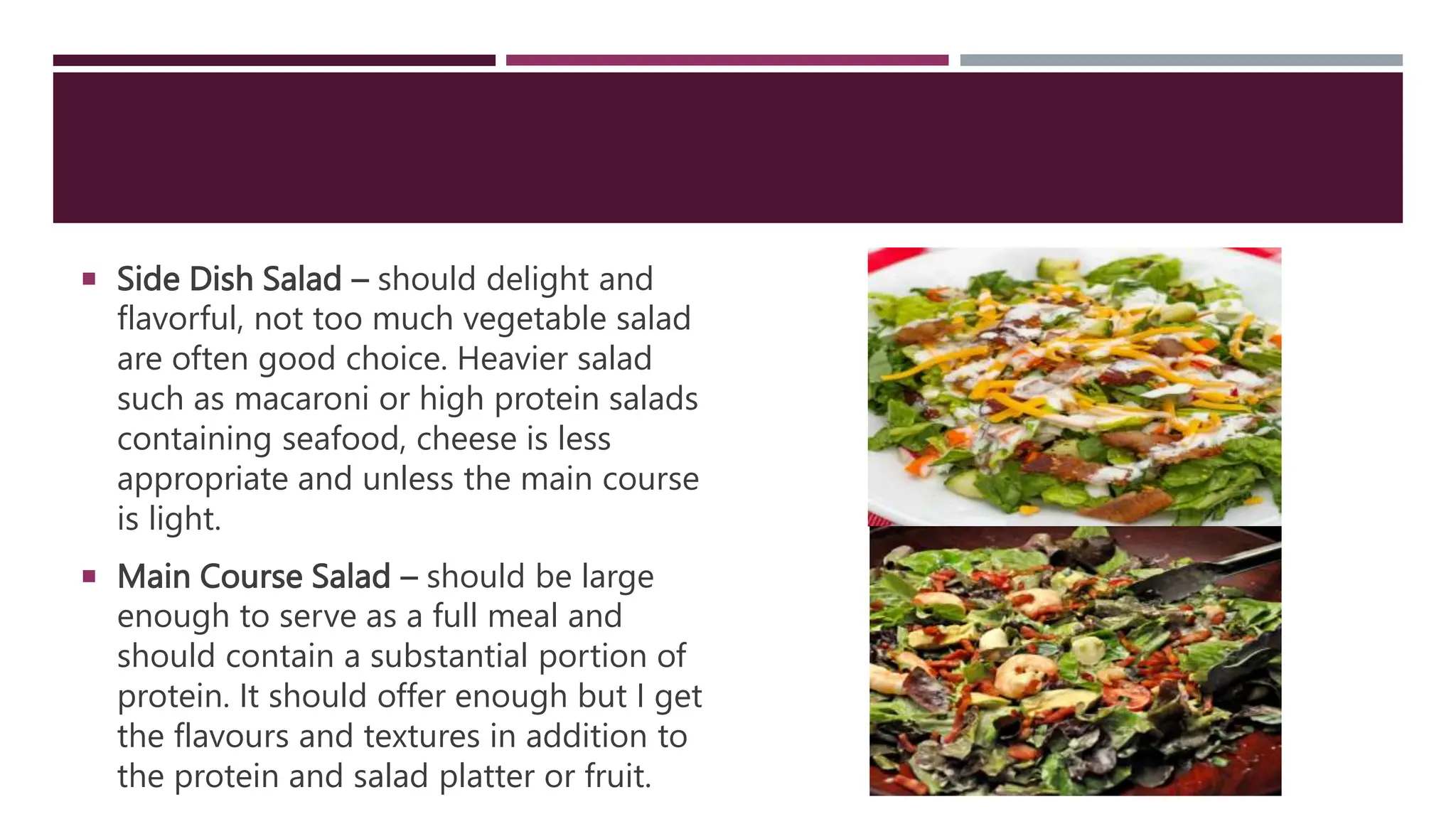 SALAD DRESSING PRESENTATION for Cookery pptx | PPT