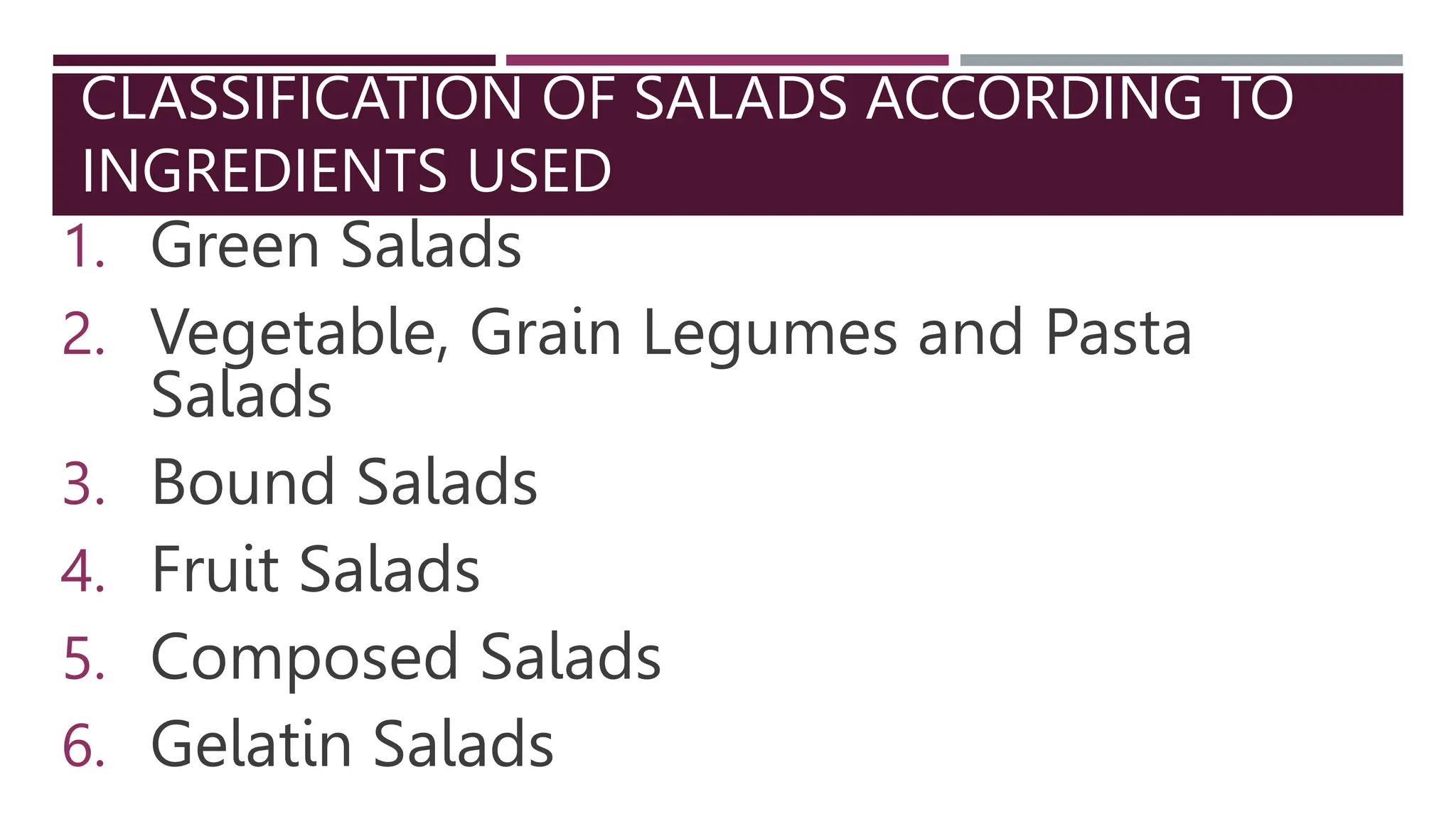 SALAD DRESSING PRESENTATION for Cookery pptx | PPTX
