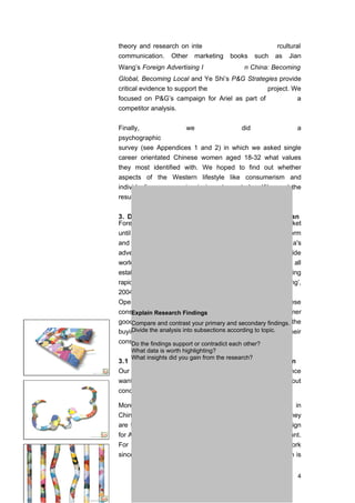 Final Report Writing Guide | PDF