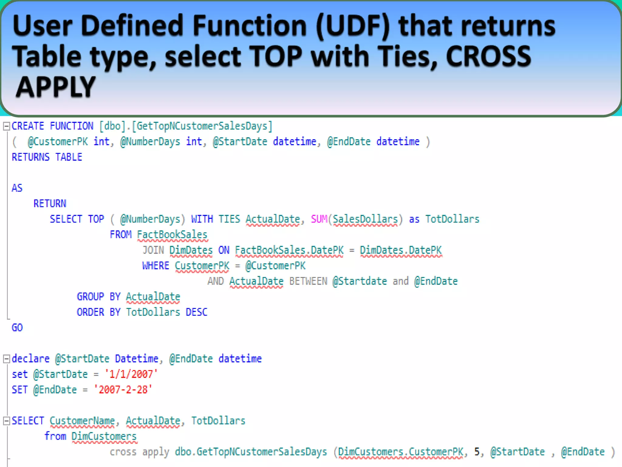 Reports Dashboards SQL SSIS Demo | PPT