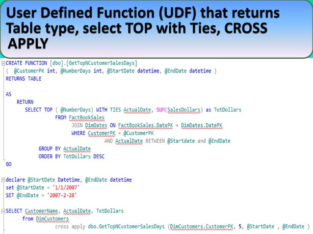Reports Dashboards SQL SSIS Demo | PPT