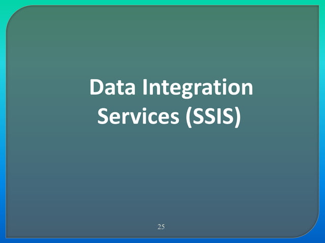 Reports Dashboards SQL SSIS Demo | PPT