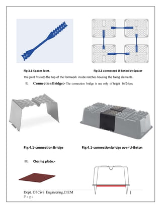 Report sheet on u boot beton | DOCX